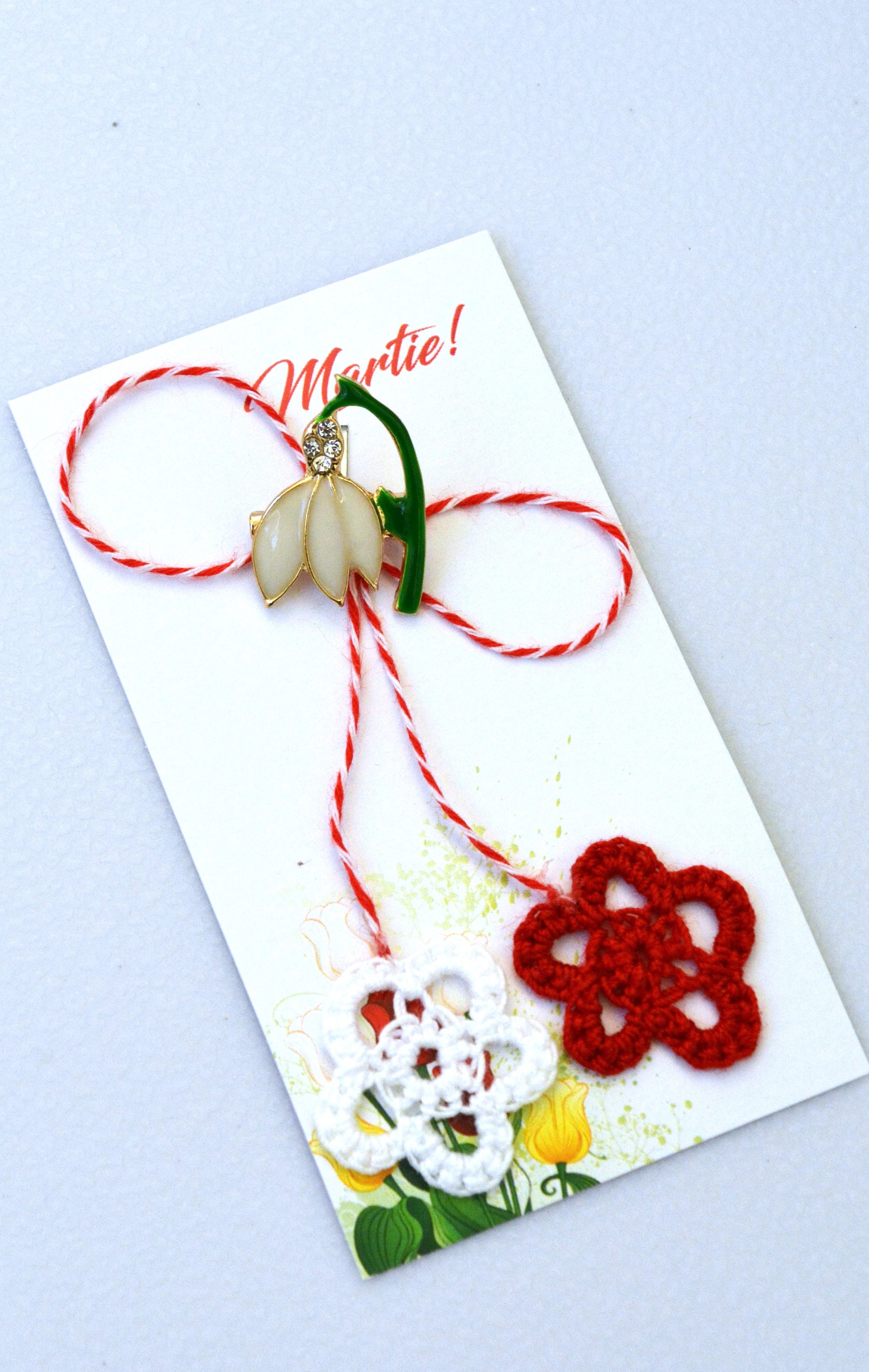 2024 Martisoare. Romanian Traditional Handmade Crochet Martisor ...