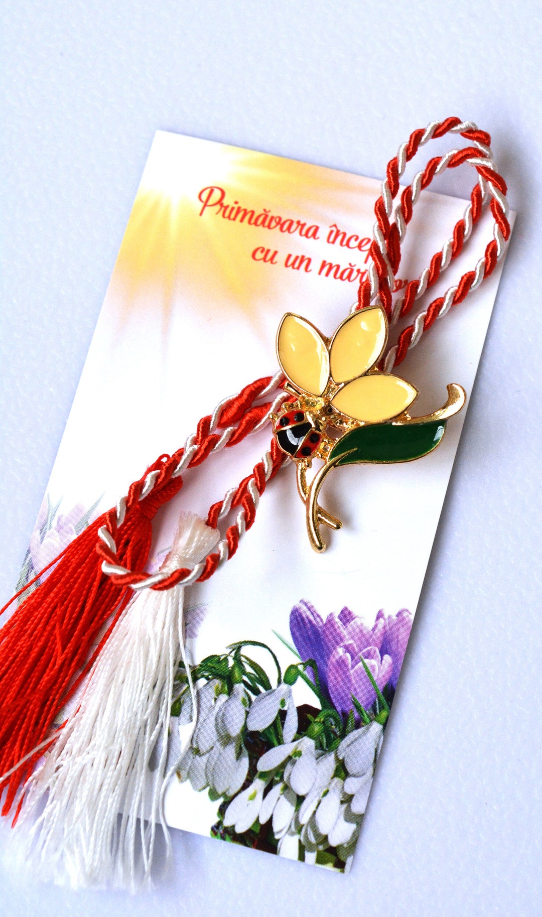 Martisor. Martisoare. Martenitsa. Spring Gift Amulet. Romanian Martisor ...