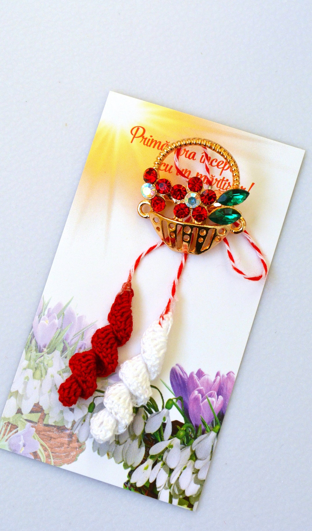 Martisor. Martisoare. Martenitsa. Spring Gift Amulet. Romanian Martisor ...