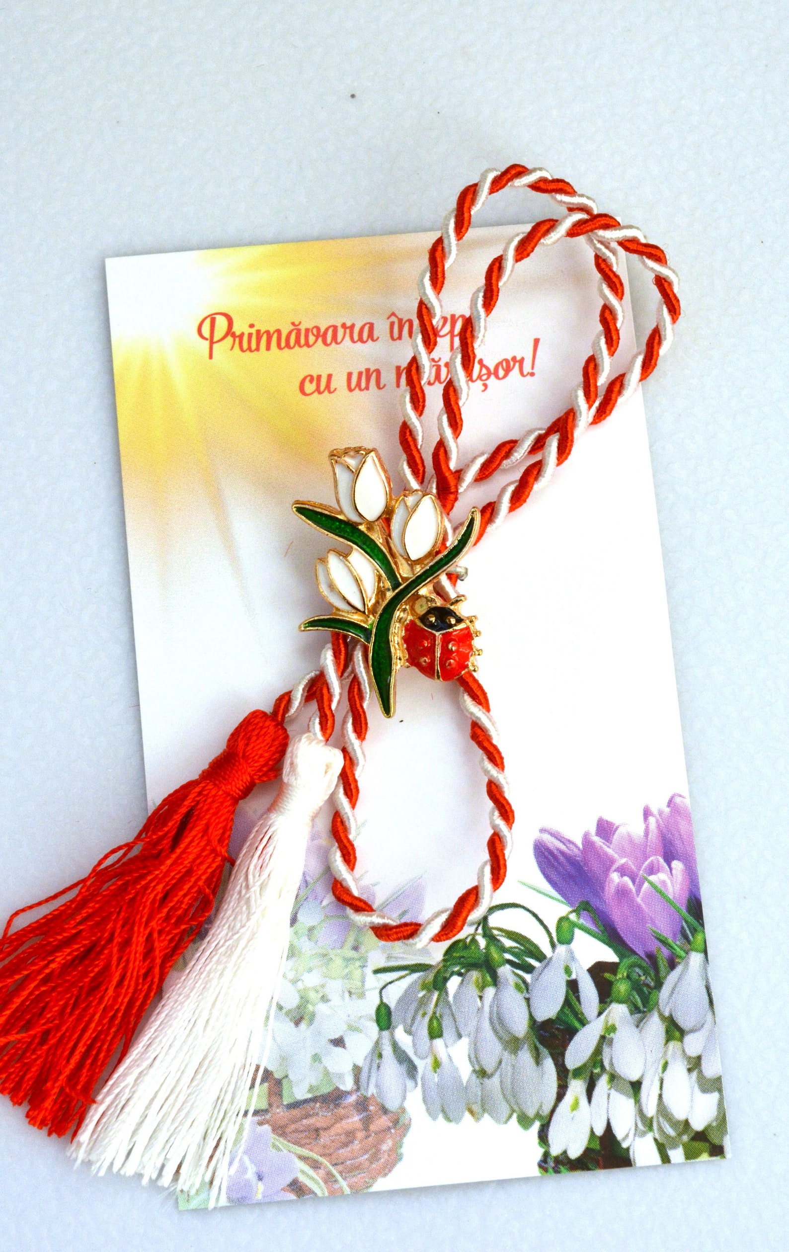 Martisor Traditional. Romanian Moldavian Martisor. Martisoare Alb Cu ...