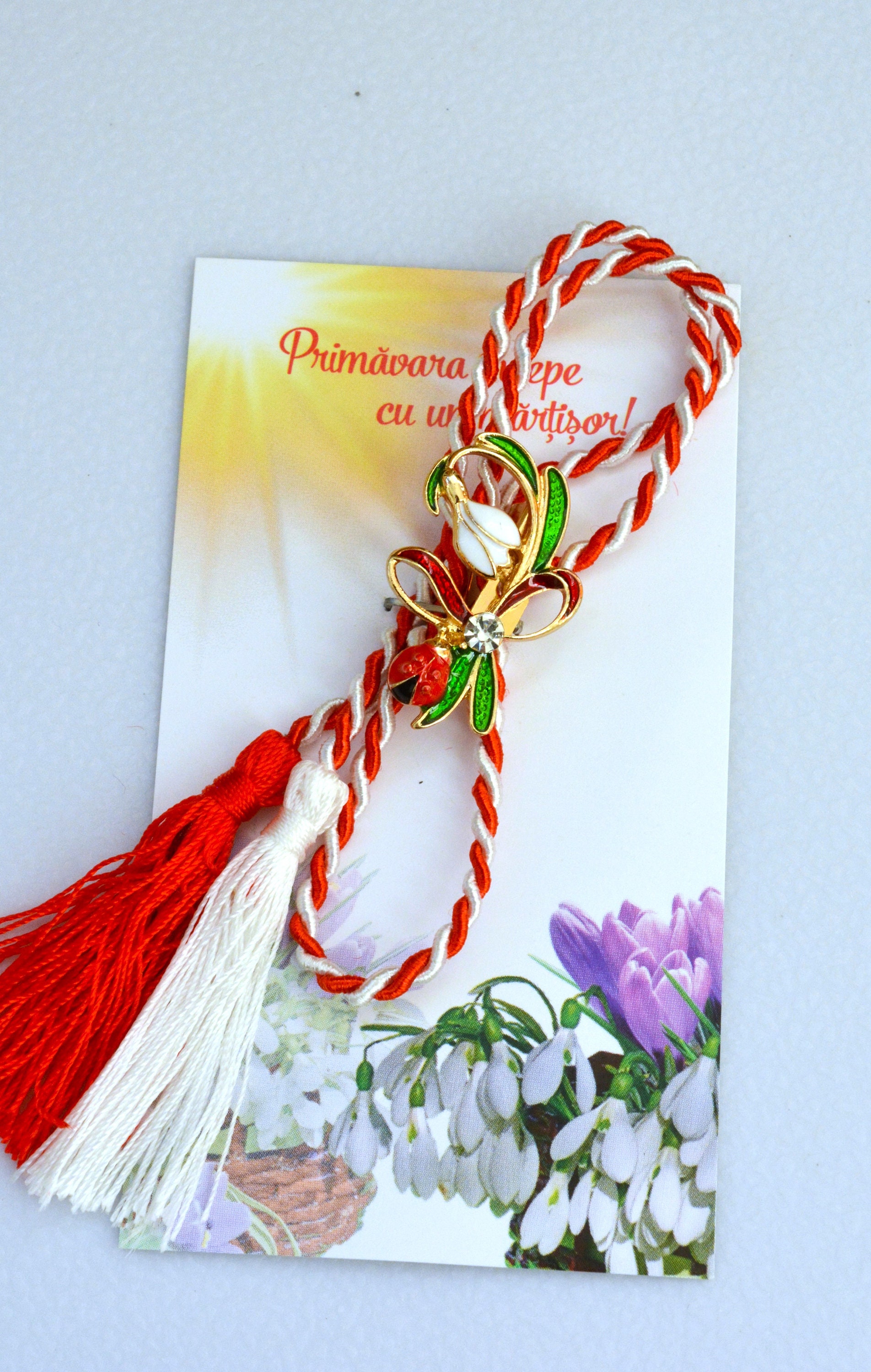 Romania Martisor. Martisoare. Spring Symbols. Handmade Gift Amulet for ...