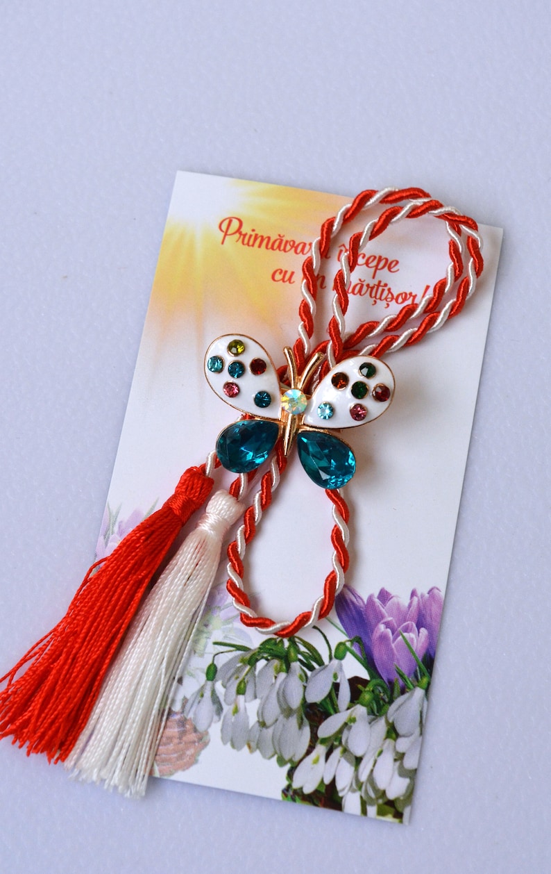Martisor Traditional. Romanian Moldavian Martisor. Martisoare Alb Cu ...