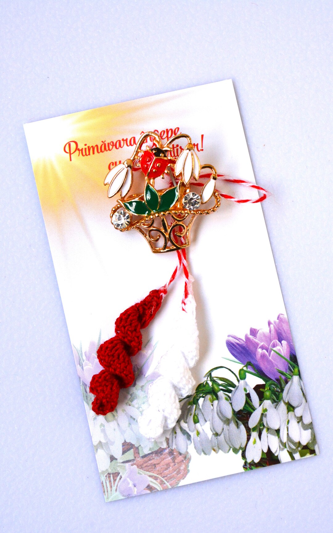 Martisor Traditional. Romanian Moldavian Martisor. Martisoare Alb Cu ...