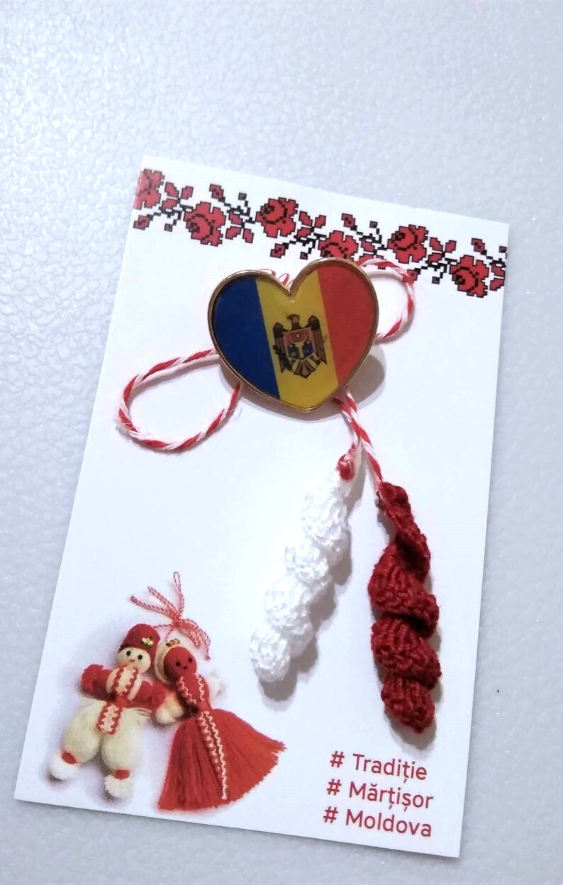 Martisor Moldova National Flag. Tricolor. Romania, Moldova Traditional ...
