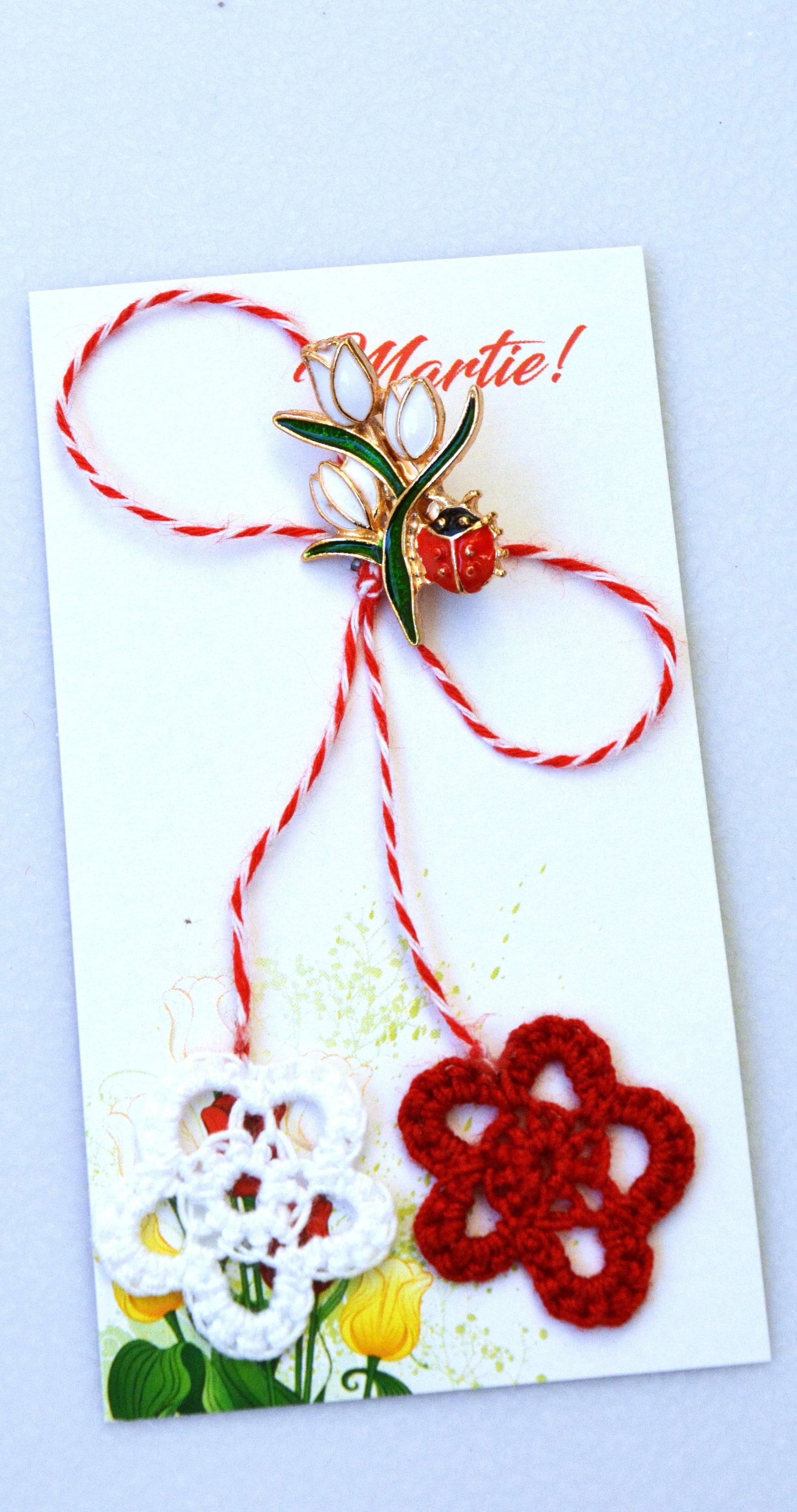 2024 Martisoare. Romanian Traditional Handmade Crochet Martisor ...