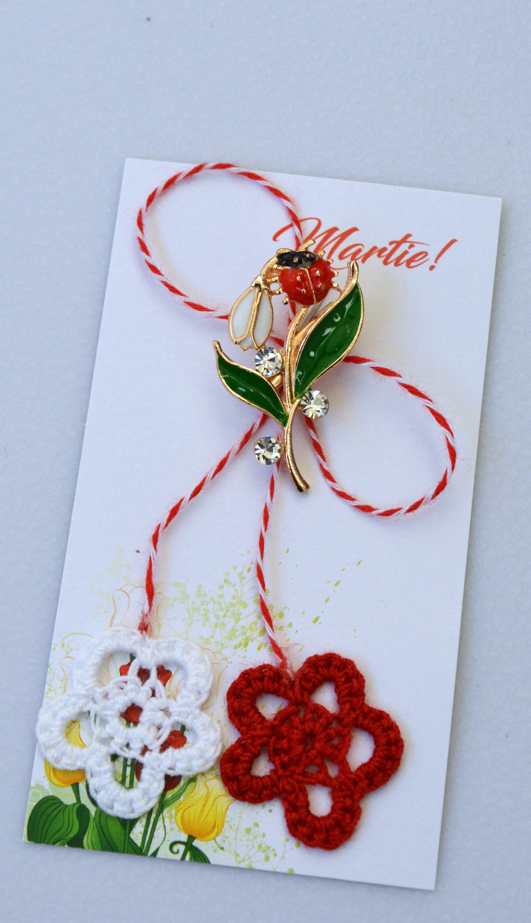 2024 Martisoare. Romanian Traditional Handmade Crochet Martisor ...