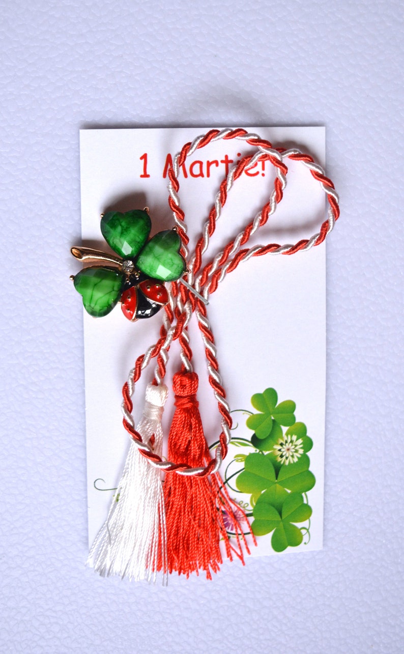 Martisor Traditional. Romanian Moldavian Martisor. Martisoare Alb Cu ...