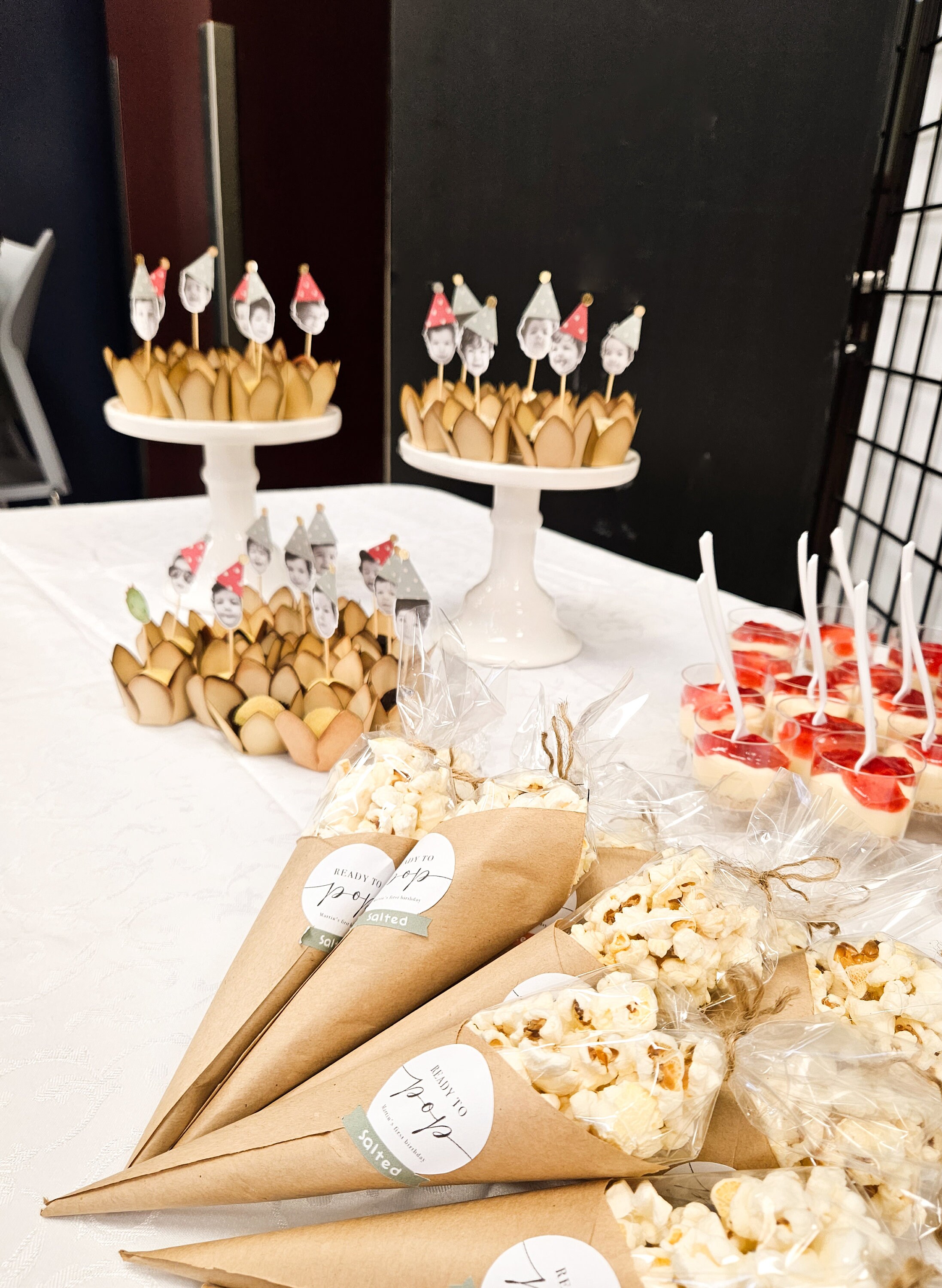 Face Cupcake Topper Funny Birthday Decoration Mini Cake Ornament ...