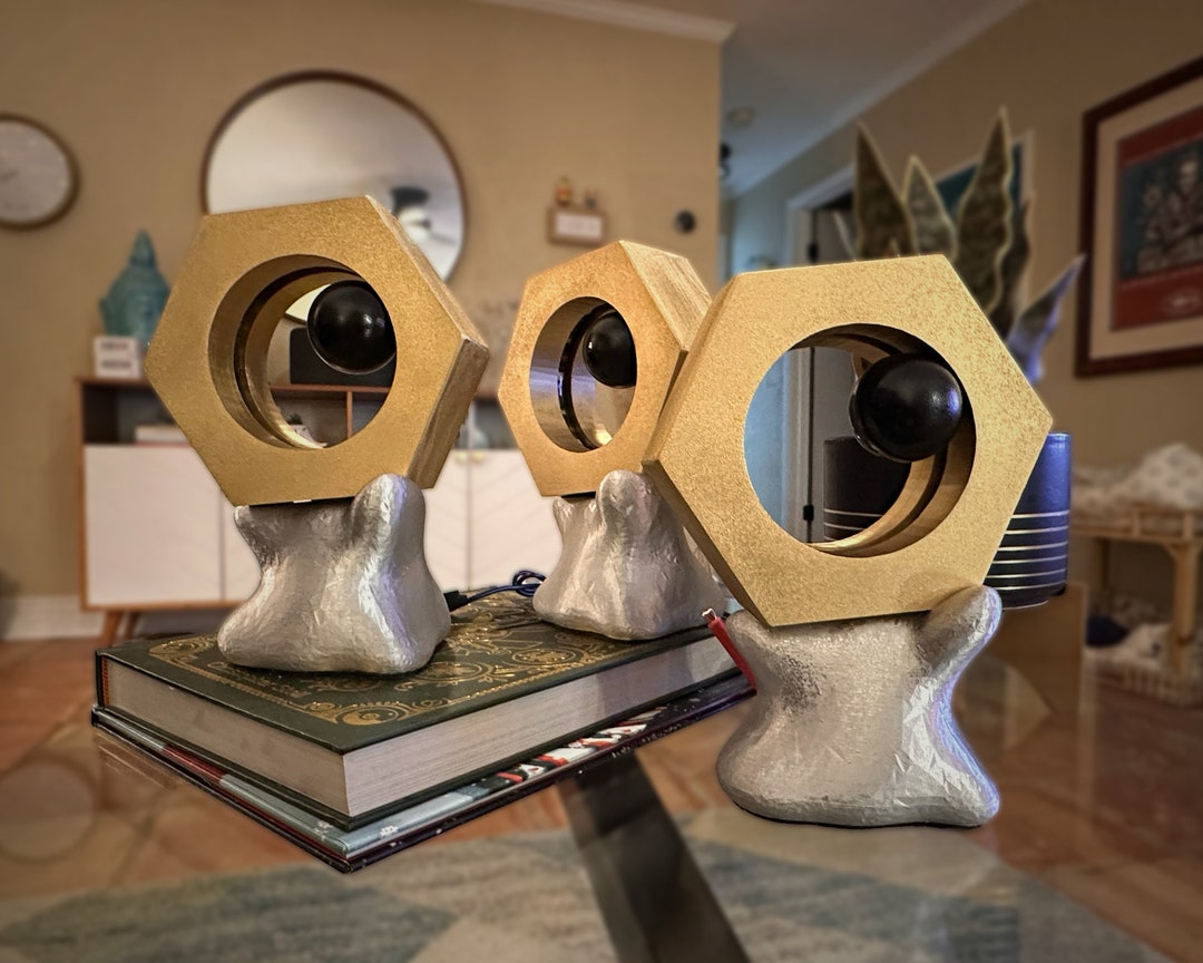Life-sized Meltan Pokemon Desktop Lamp | Ambient Night Light - Etsy