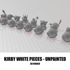 Kirby Chess Set 3D Printed - Etsy Canada