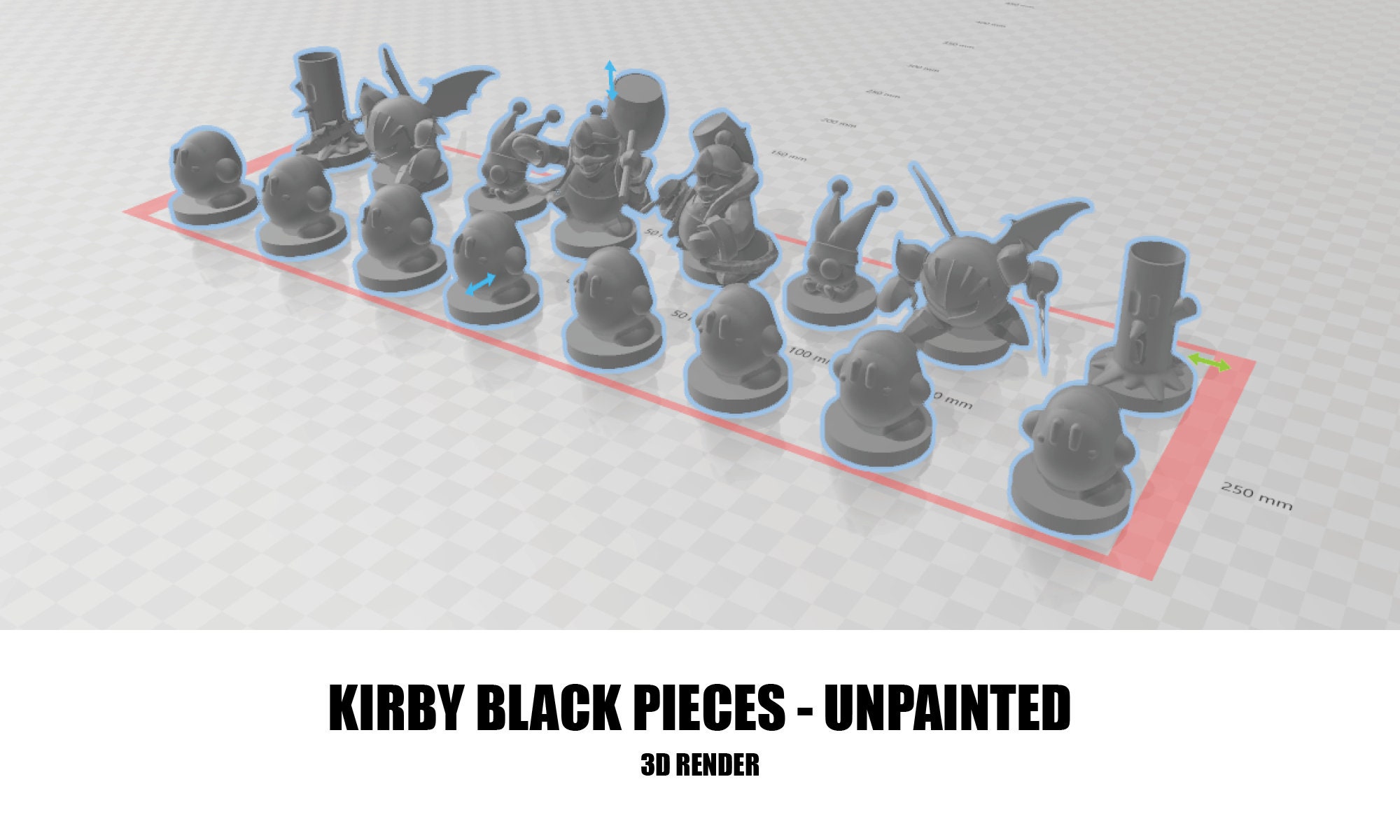 Kirby Chess Set STL Files 3D Printed Chess Set Files - Etsy Australia