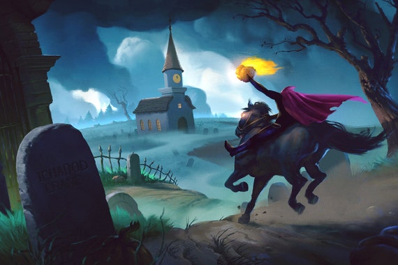 Headless Horseman Sleepy Hollow Disney ERIK EVENSEN — I Watched