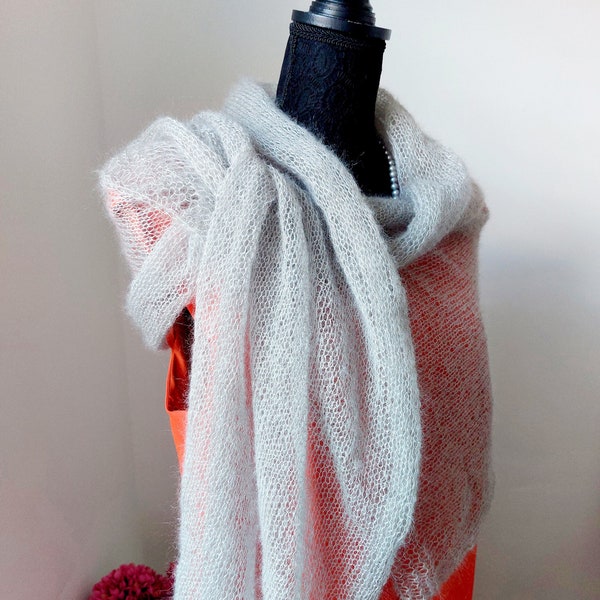 Knitted Stole - Etsy