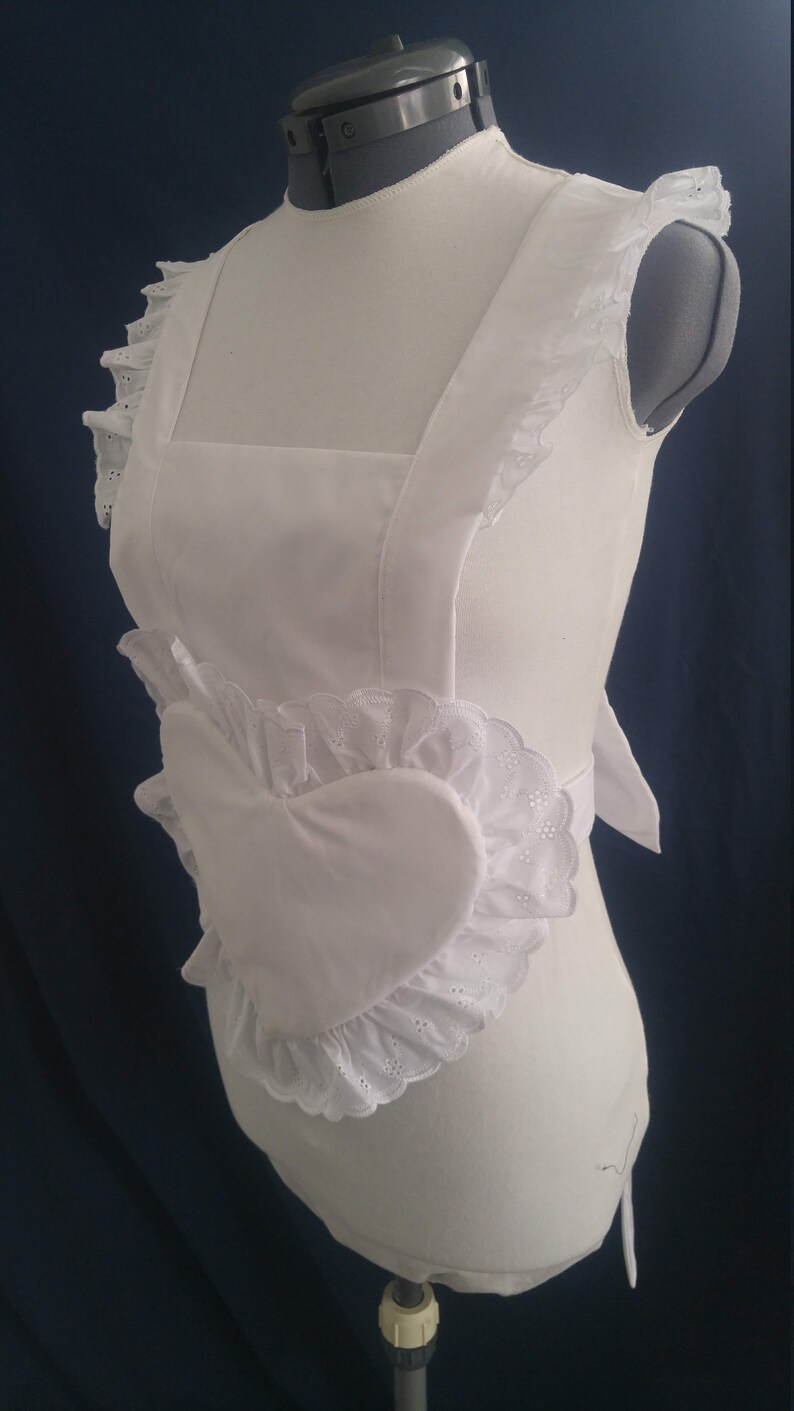 Cafe Maid Apron PDF Sewing Pattern With Ruffles - Etsy