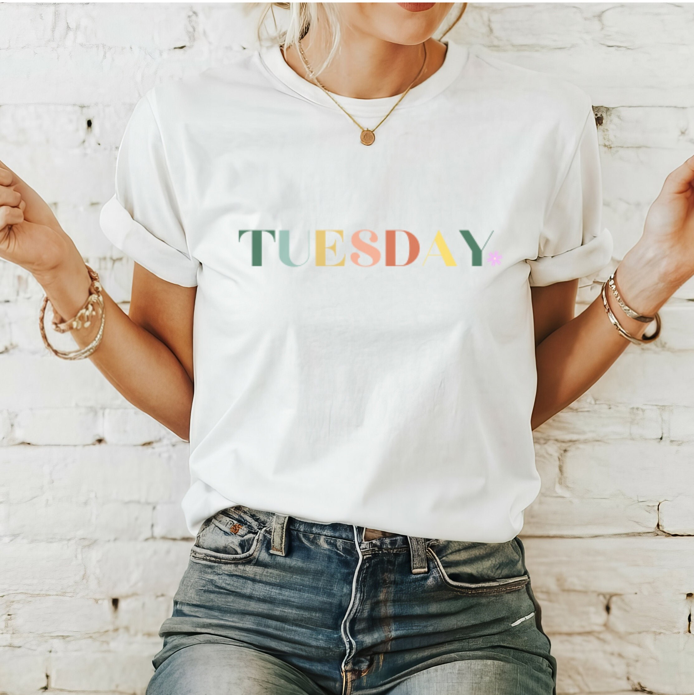 7 Days of the Week Shirts, Days of the Week Shirts for Teachers, Back ...