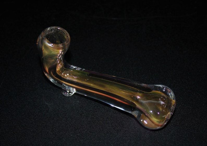 3" POCKET GOLD Fumed One Hitter Mini Sherlock Tobacco Smoking Pipe - Etsy