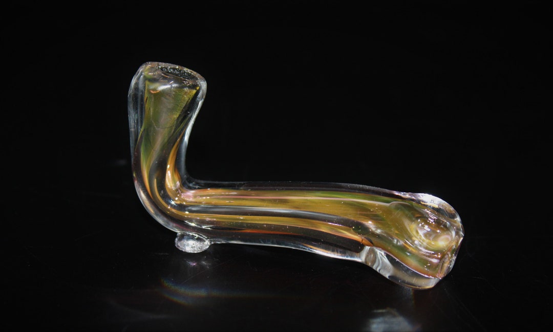 3" POCKET GOLD Fumed One Hitter Mini Sherlock Tobacco Smoking Pipe - Etsy