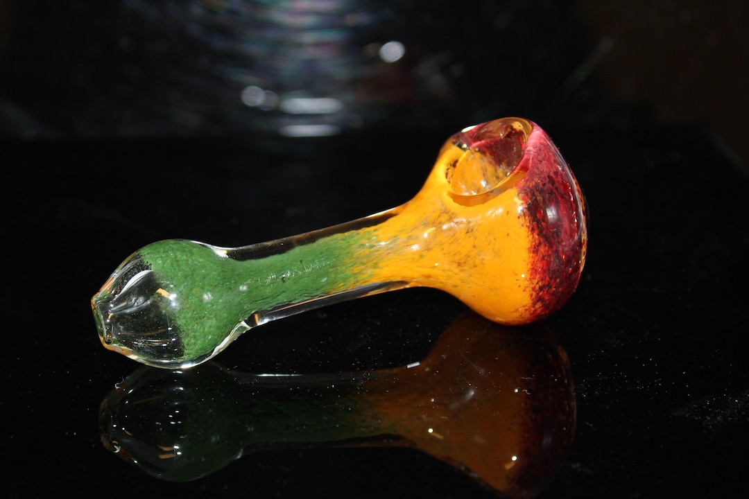 4" SUMMER TIME PIPE Tobacco Smoking Pipe Bowl Glass Pipe - Etsy