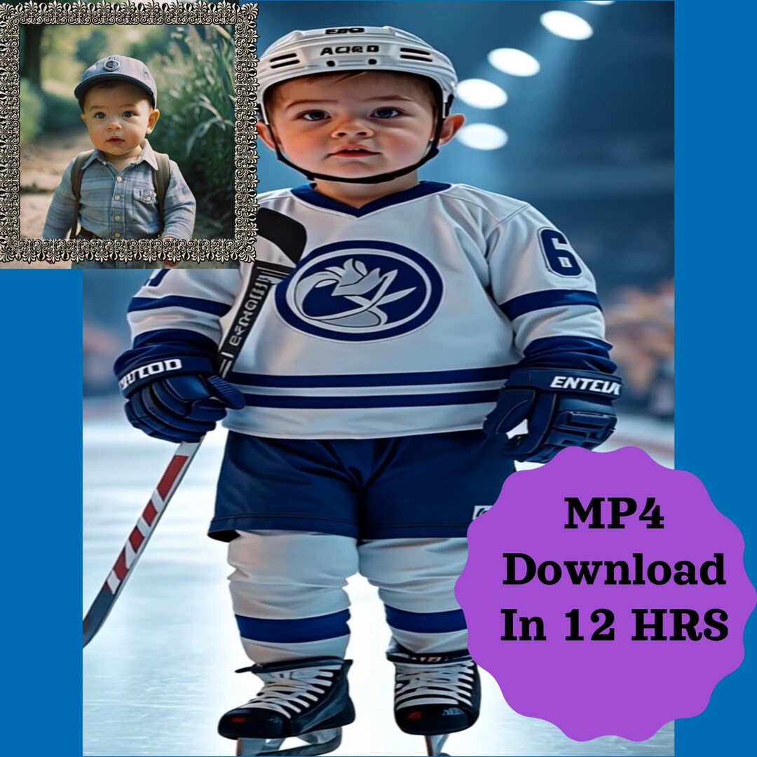 Custom Hockey-score Big With Our Hockey Kid Animation. Download MP4 ...