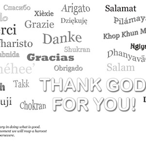 Thankfulness From Around the World by Blesssingsx2 - Multi-language ...