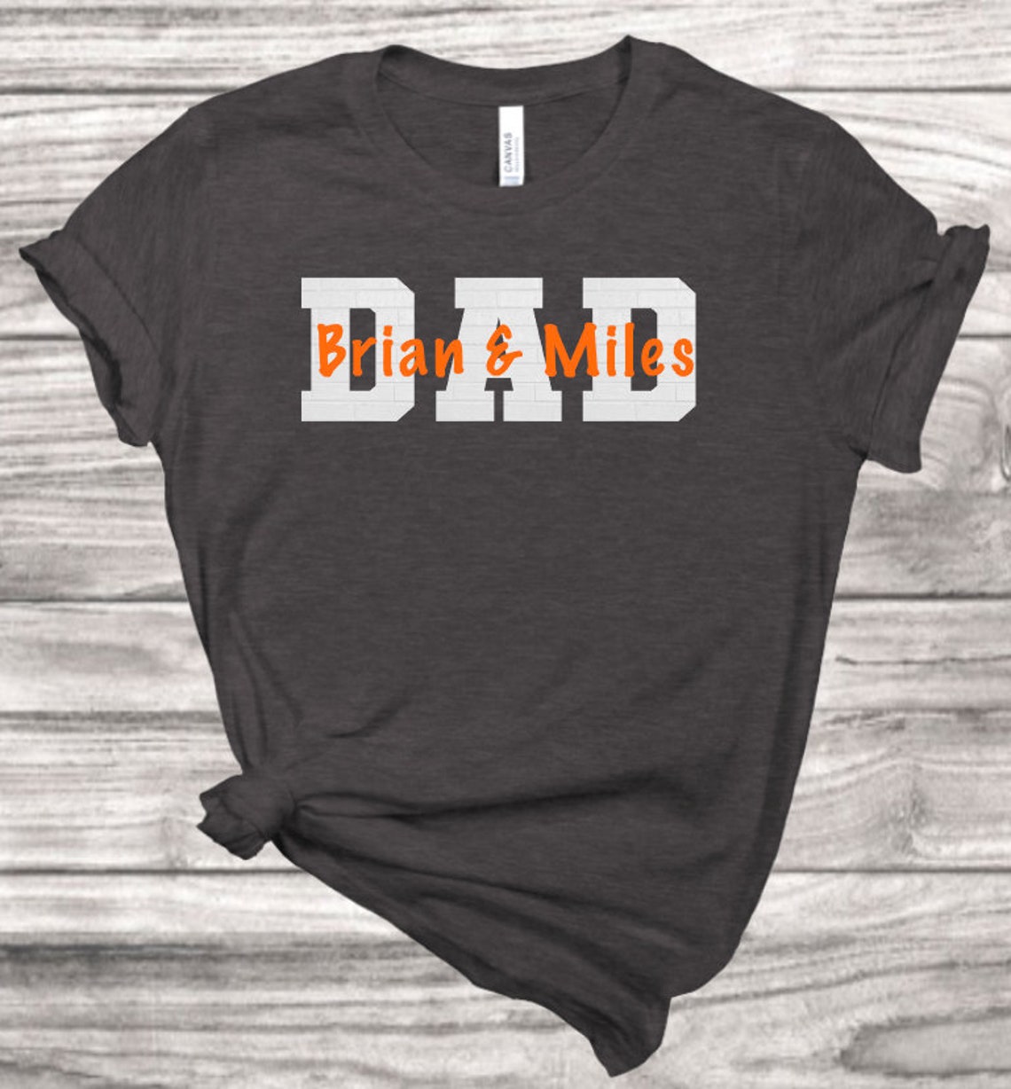 Dad With Kids Names T Shirt Fathers Day Gift Men Etsy dad-with-kids-names-t-shirt-fathers-day-gift-men-etsy