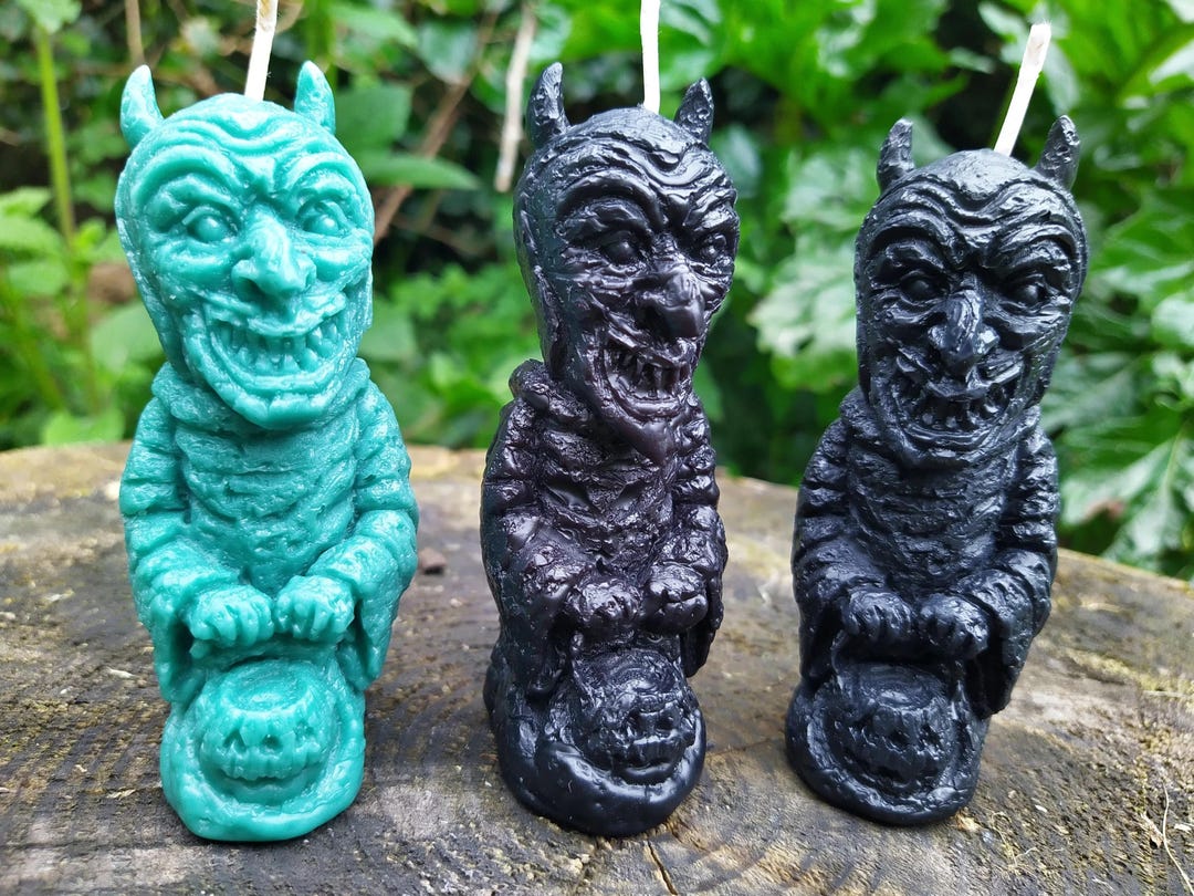 Devil Candle. Natural Candle. - Etsy