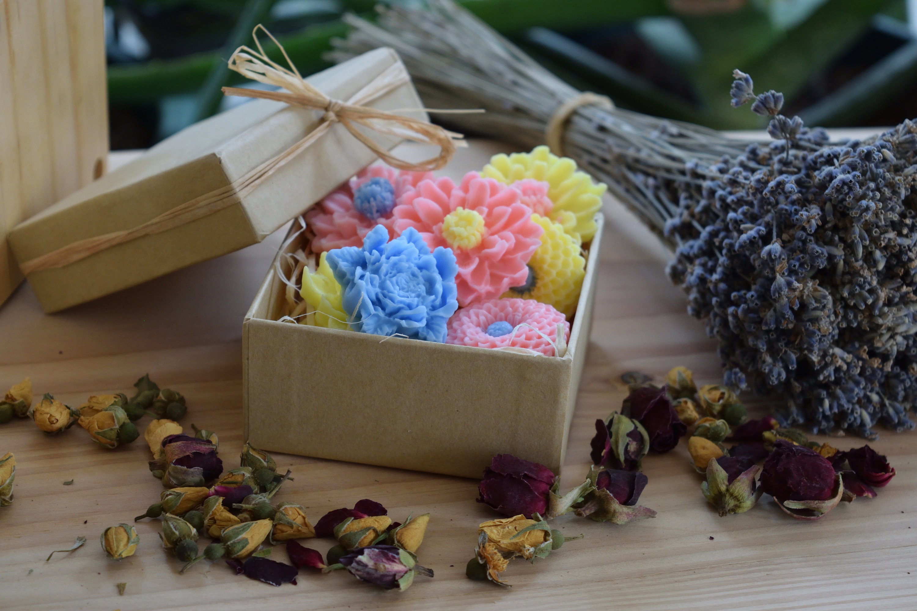 Rose soap. Mini soap. Natural soap. Handmade soap. Gift for | Etsy