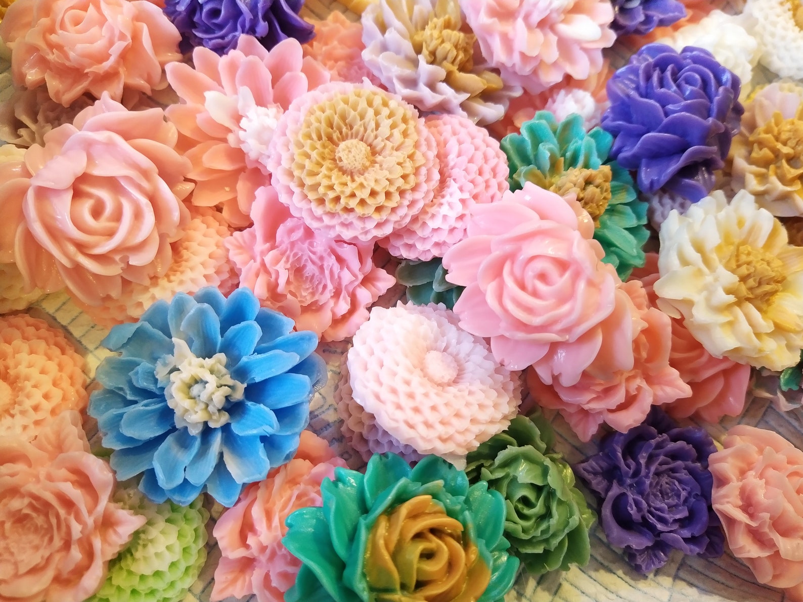 Rose Soap. Mini Soap. Natural Soap. Handmade Soap. Gift for | Etsy UK