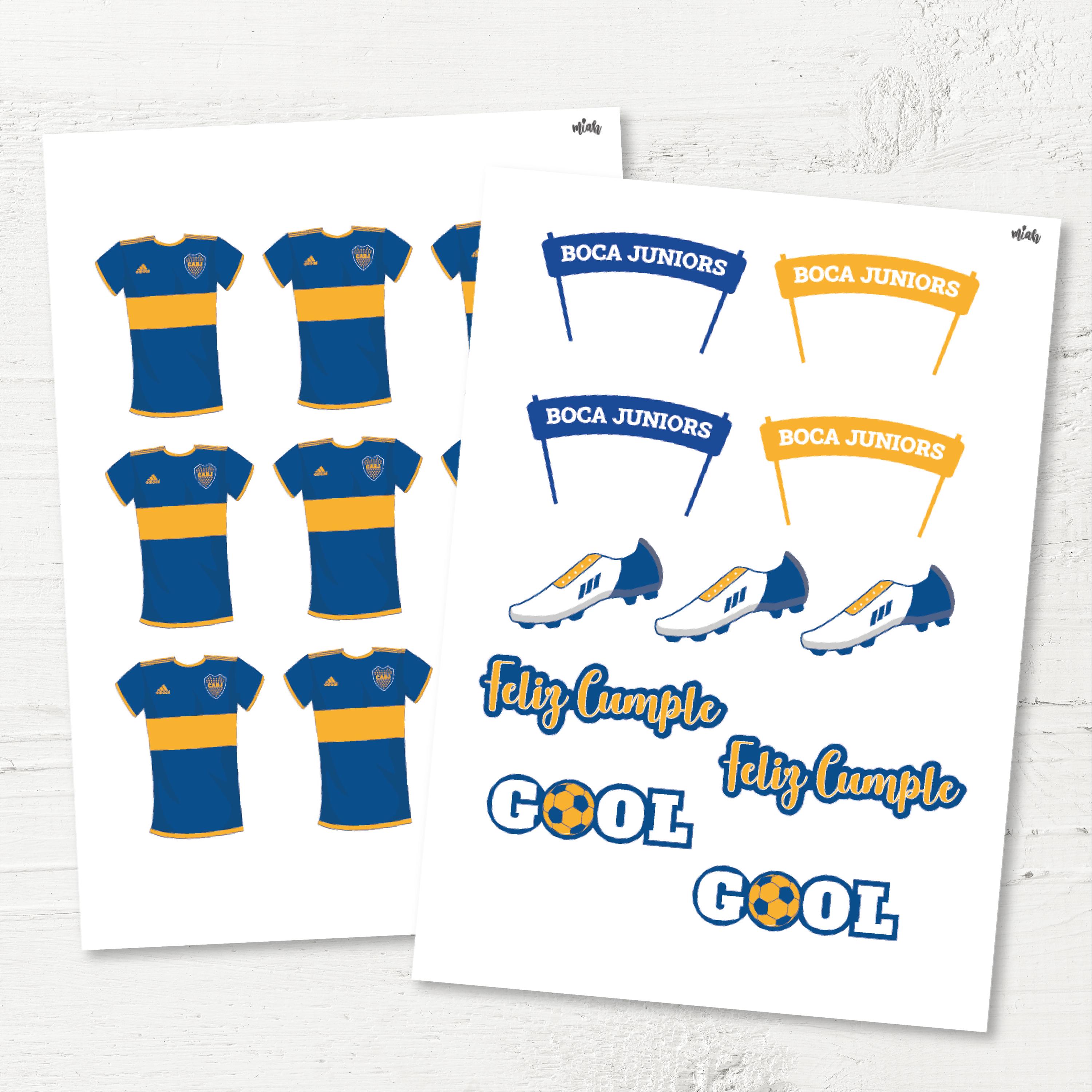 Toppers Boca Juniors - Etsy