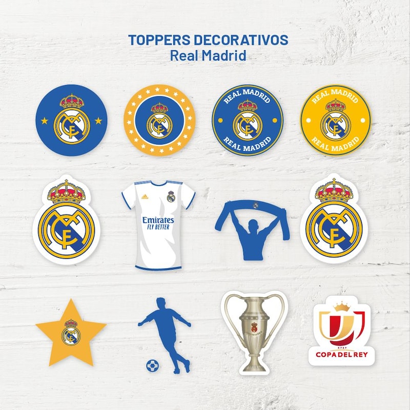 Real madrid stickers - Etsy España