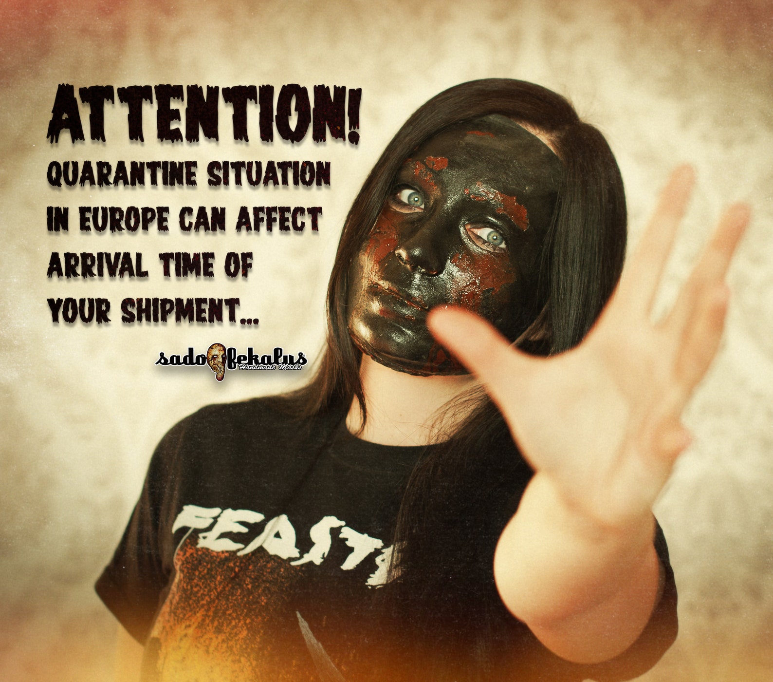 Horror Mask / Creepy Mask / Scary Mask / Freaky Mask / - Etsy