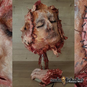 Custom Made Human Skin Lamp / Ed Gein Lamp / Macabre Art / Horror Lamp ...