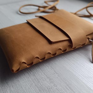 No Stitch Small Leather Bag Pattern – DIY Leather Pouch Template ...