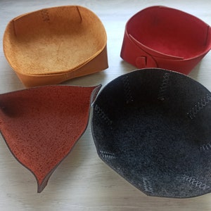 4 Leather Trays - Pattern - DIY - Pdf Download - Etsy