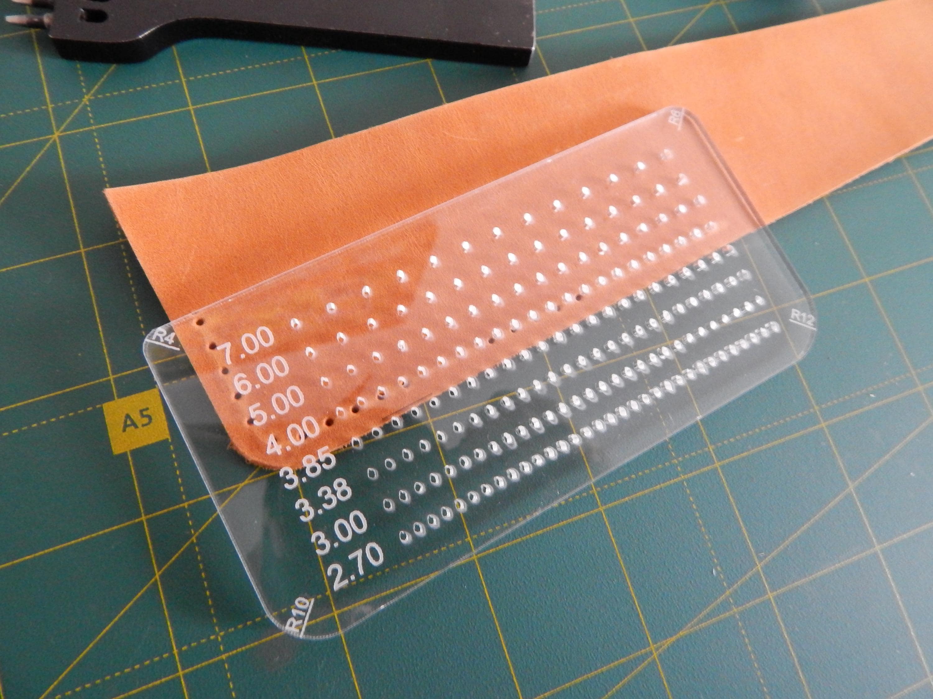 Set of 4 Kinds of Leathercraft Rulers – Dxf, Svg, Cdr, Ai, Pdf Download ...