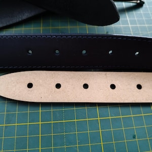 Leather Belt Template (PDF, PNG and Laser Cut File) – Leather Craft ...