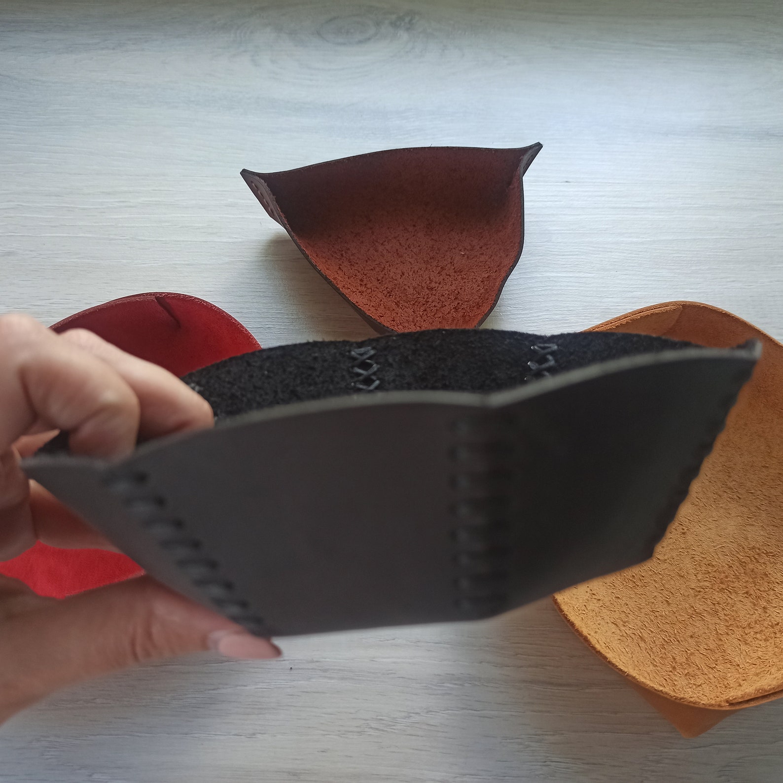 4 Leather Trays - Pattern - DIY - Pdf Download - Etsy