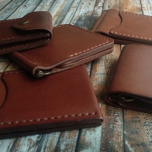 5 Leather Money Clip Wallet - Pattern - DIY - Pdf Download - Etsy