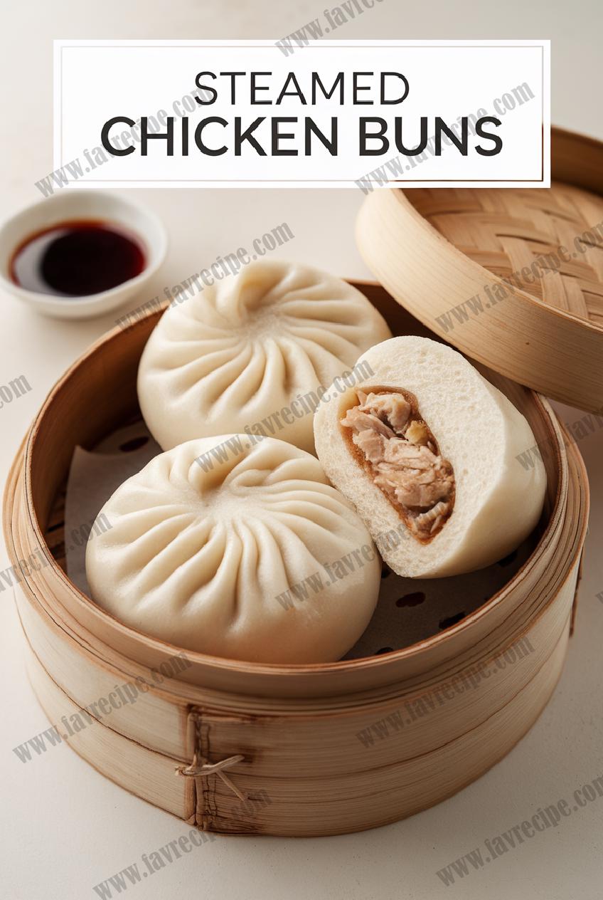 Steamed Chicken Buns Recipe: A Deliciously Fluffy Delight - Etsy
