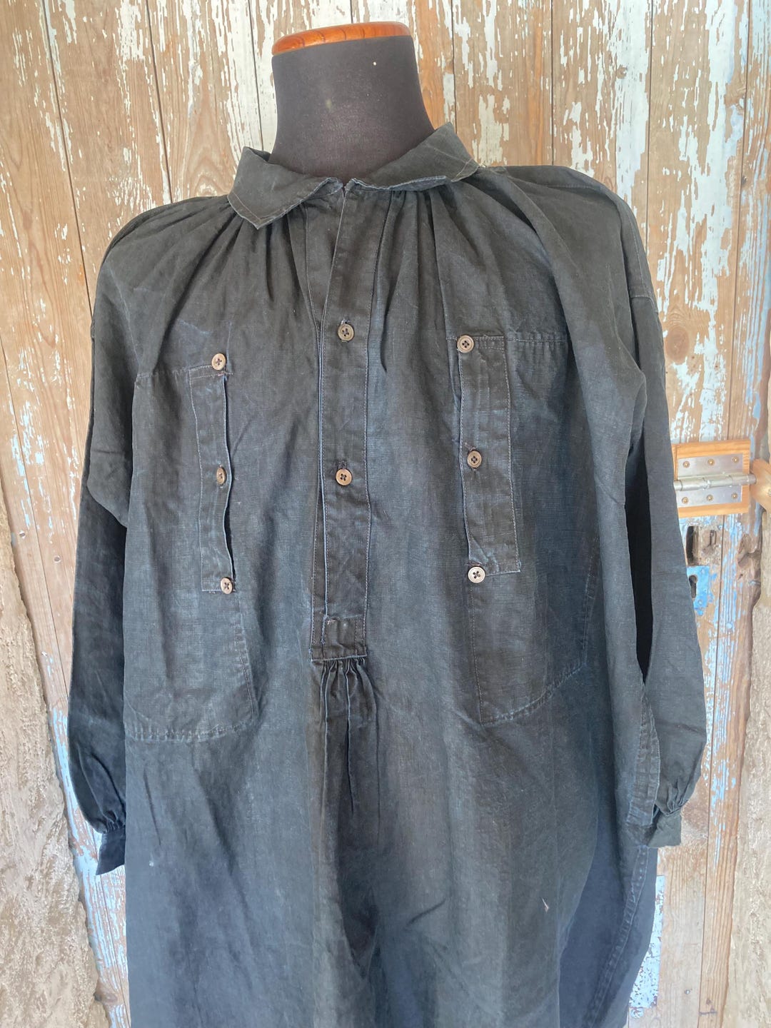 Antique French Biaude Smock - Etsy