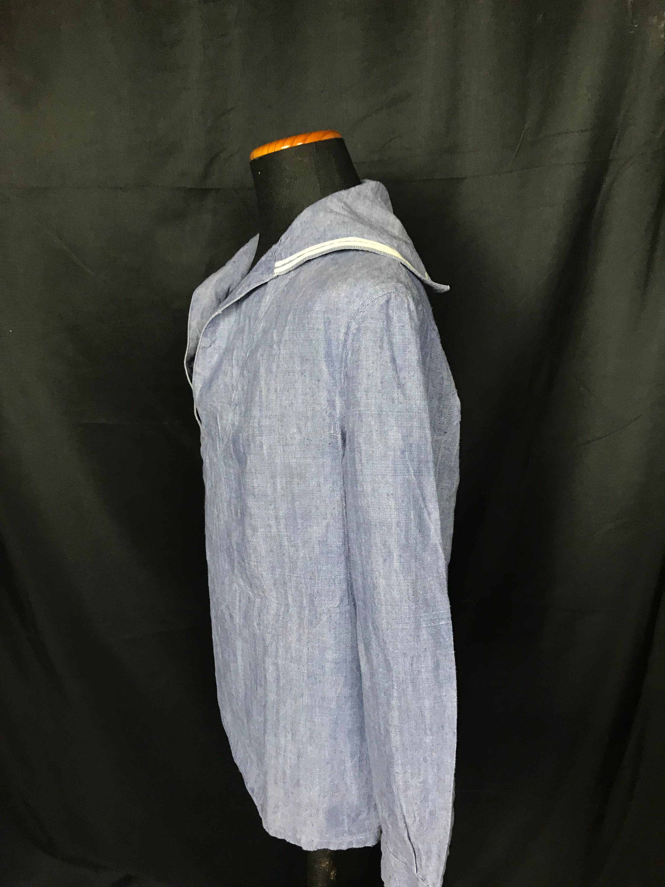 Vintage French Sailor Smock - Etsy