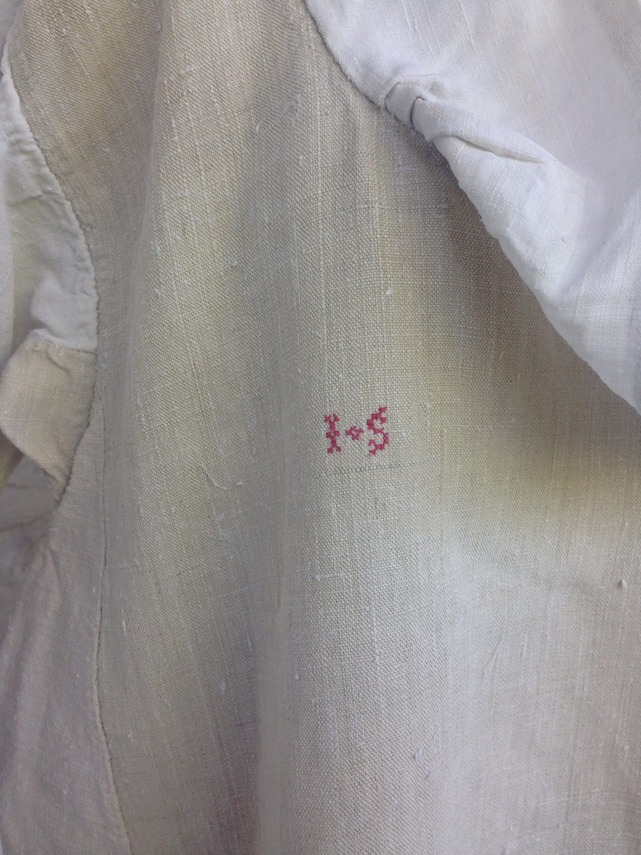 Antique Womans Peasant Hemp Smock Workwear - Etsy