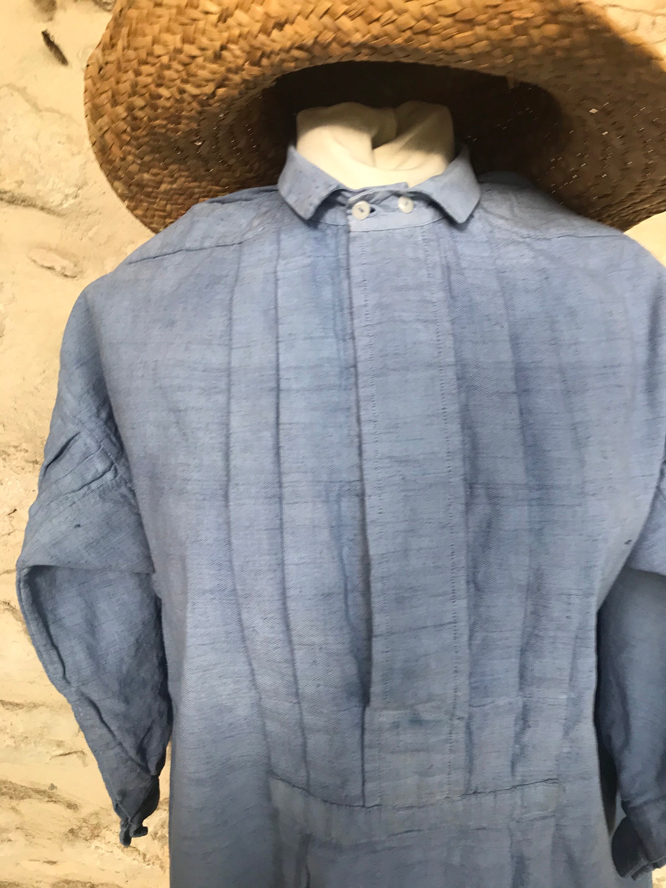 Antique French Peasant Smock - Etsy