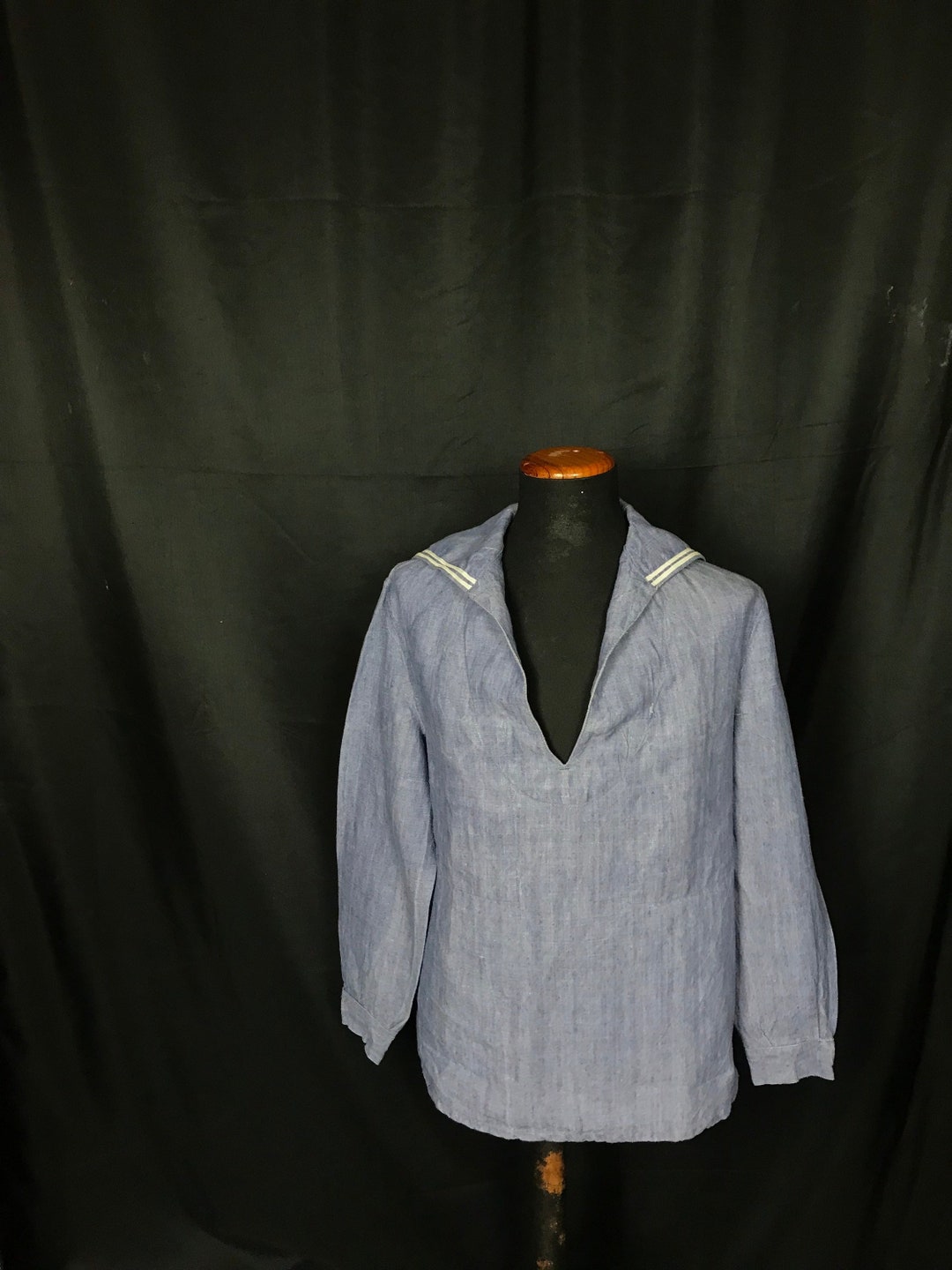Vintage French Sailor Smock - Etsy