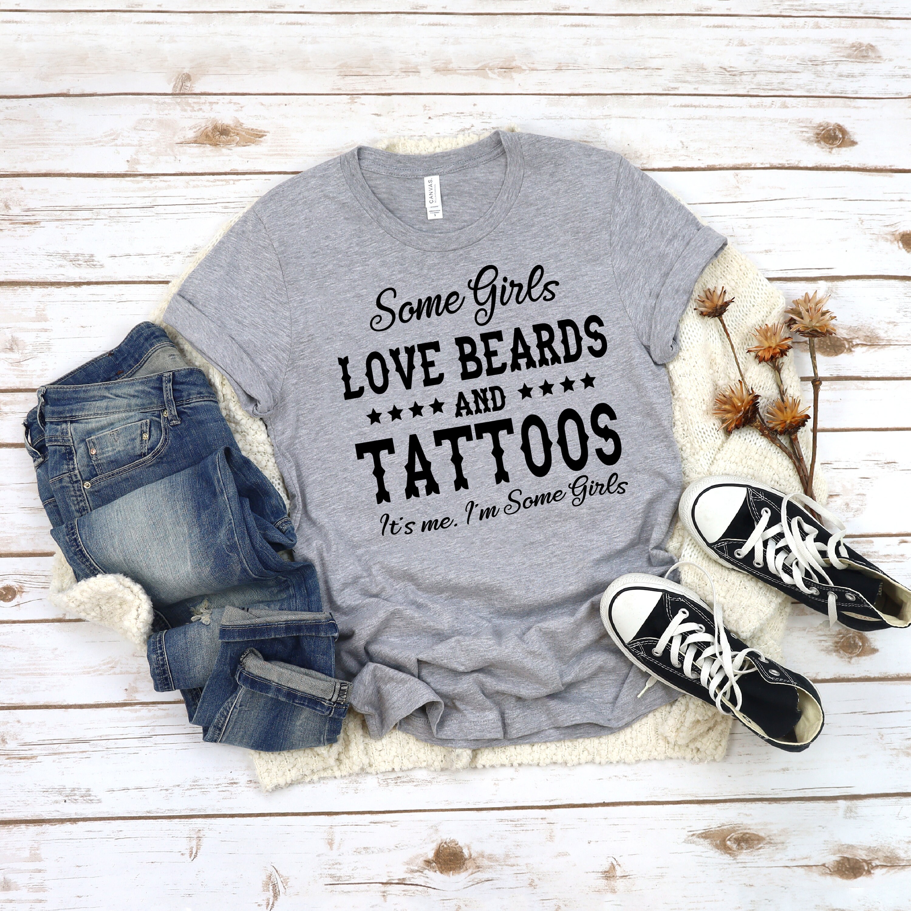 I Love Beards And Tattoos