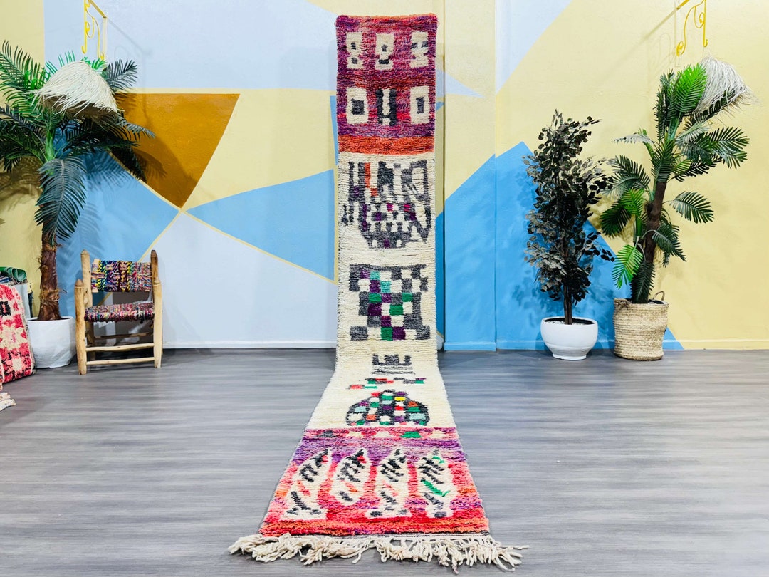 Bohemian Runner Rug - Kitchen Rug - Hallway Rug - Vintage Decor Boho ...