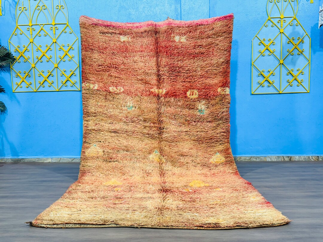 Berber Pattern Rug- Moroccan Rug Vintage- Boho Rug Pattern- Moroccan ...