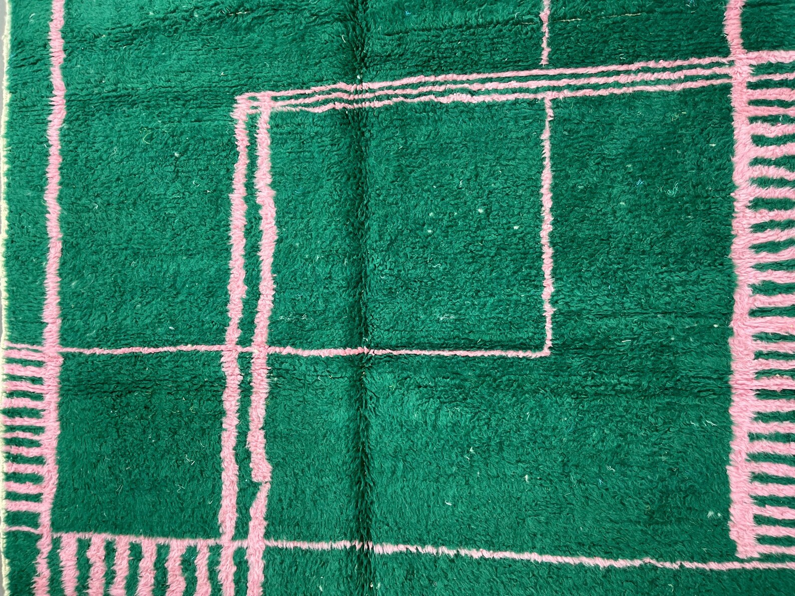 Green Rug Hand Woven Soft Green Rug for Living Room Custom All Sizes ...