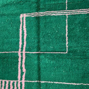Green Rug Hand Woven - Soft Green Rug for Living Room - Custom All ...