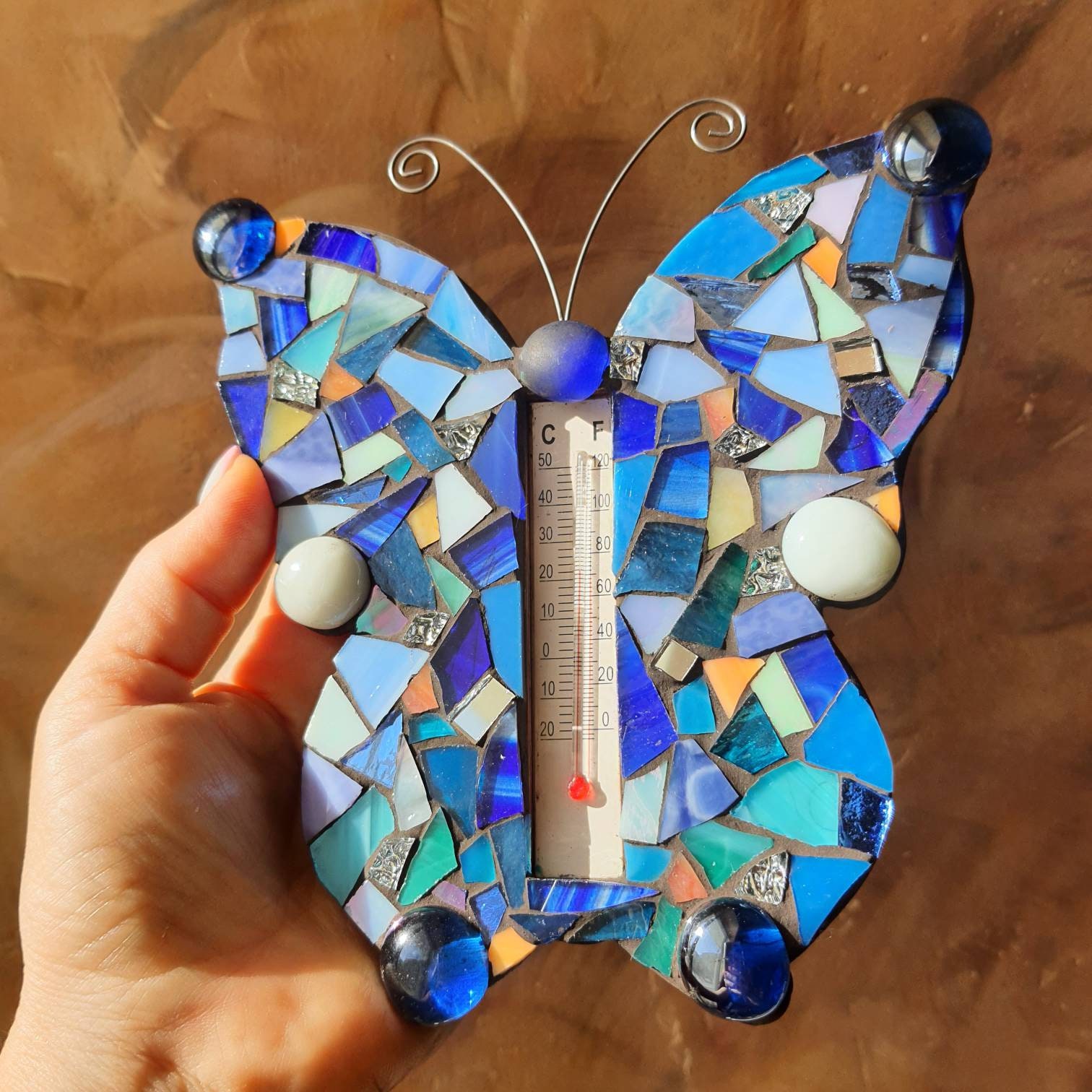 Butterfly DIY Mosaic Kit for Adults and Children, DIY Craft Set Two ...